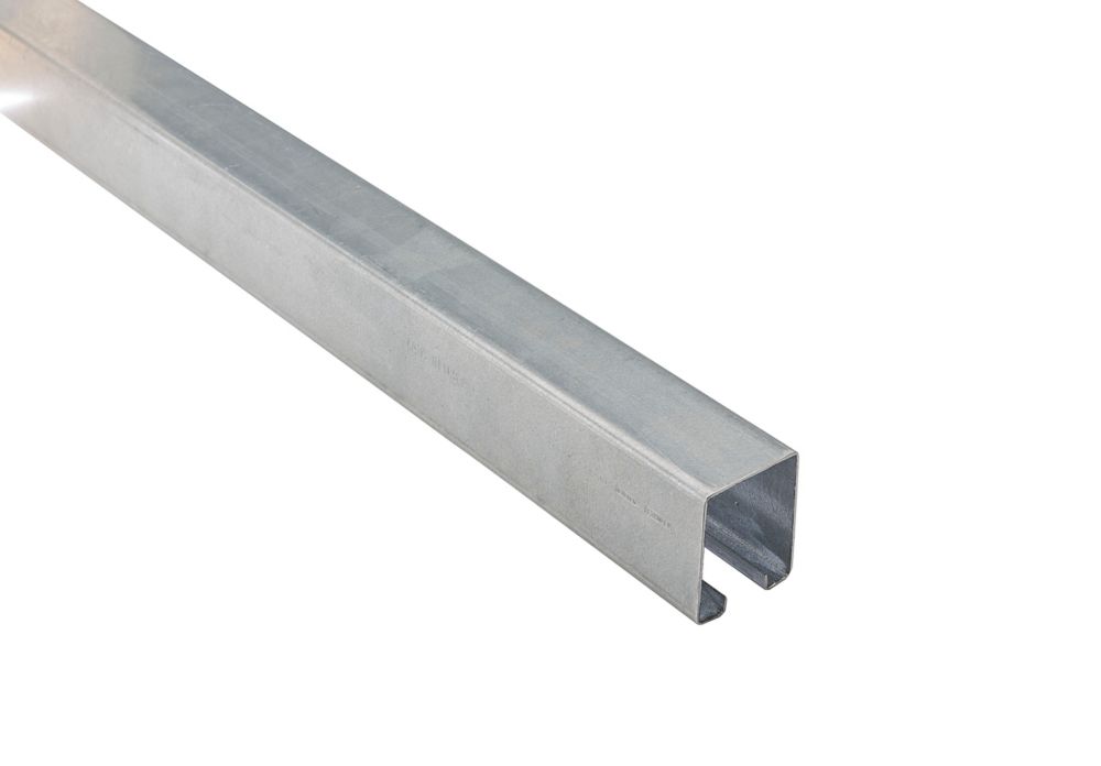 Plain Round Rail - Galvanized N193-789 | National Hardware